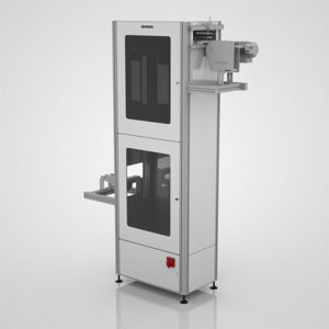 Optitrak™ Tray Elevator / Lowerator Conveyor Cell | Simplimatic Automation